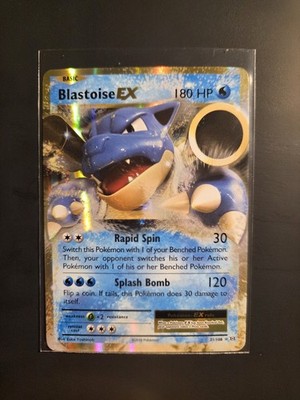 pokemon Blastoise EX 21/108 Evolutions | eBay