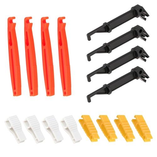 16 Pcs Fuse Puller Tool, Mini Plastic Removal White, Black, Yellow, Red ...