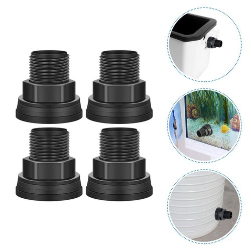 4 Pcs Water Tank Connector Aquarium Fish Joint Rain Barrel Fittings | eBay
