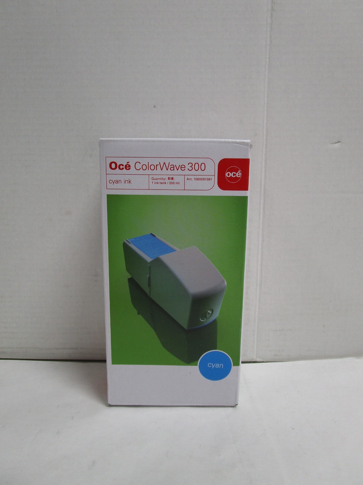 GENUINE OCE 1060091361 CYAN INK TANK For ColorWave 300 NEW SHIPS FREE ...