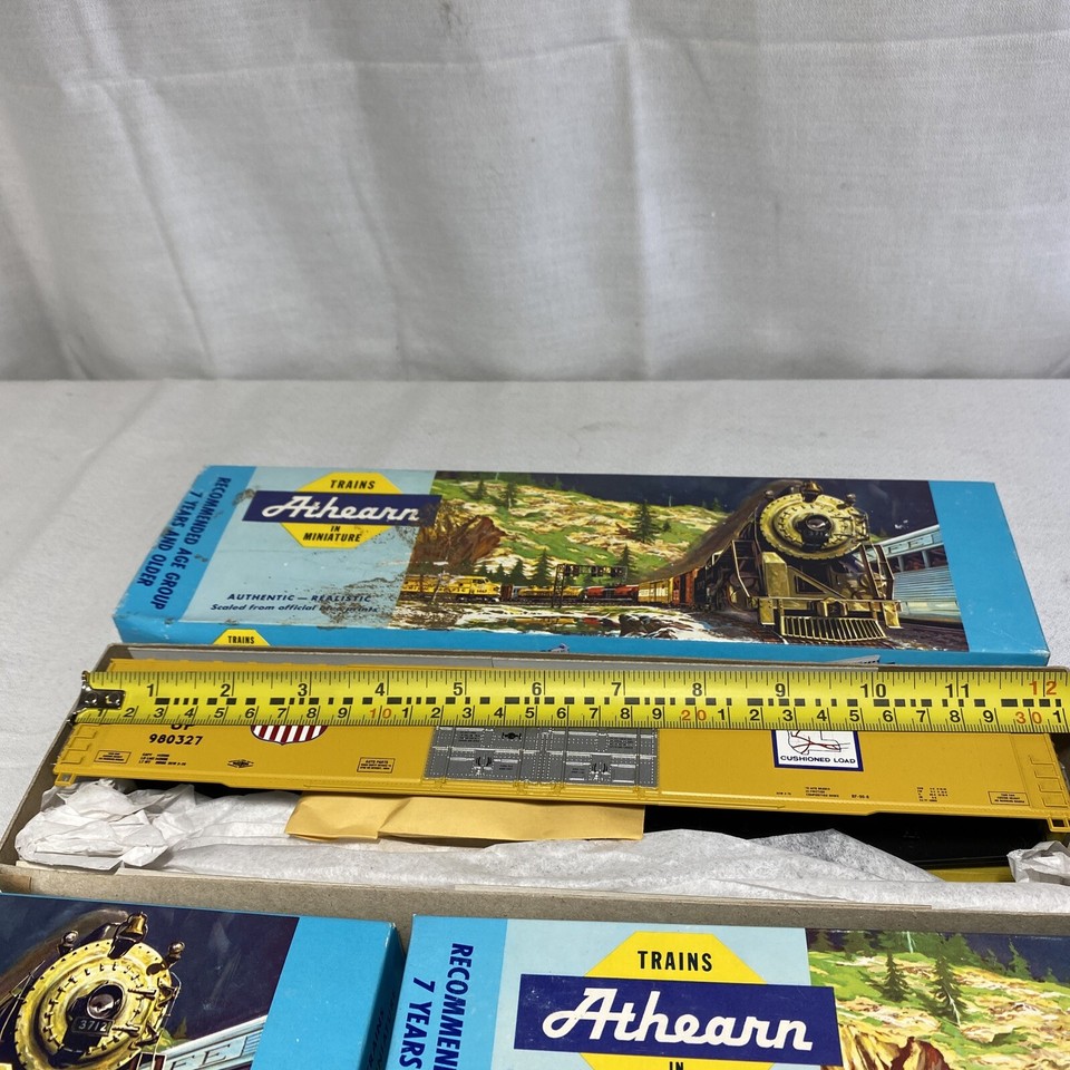 Lot of 5 Vintage Athearn HO Freight Car Trains All New Unbuilt in Box ...