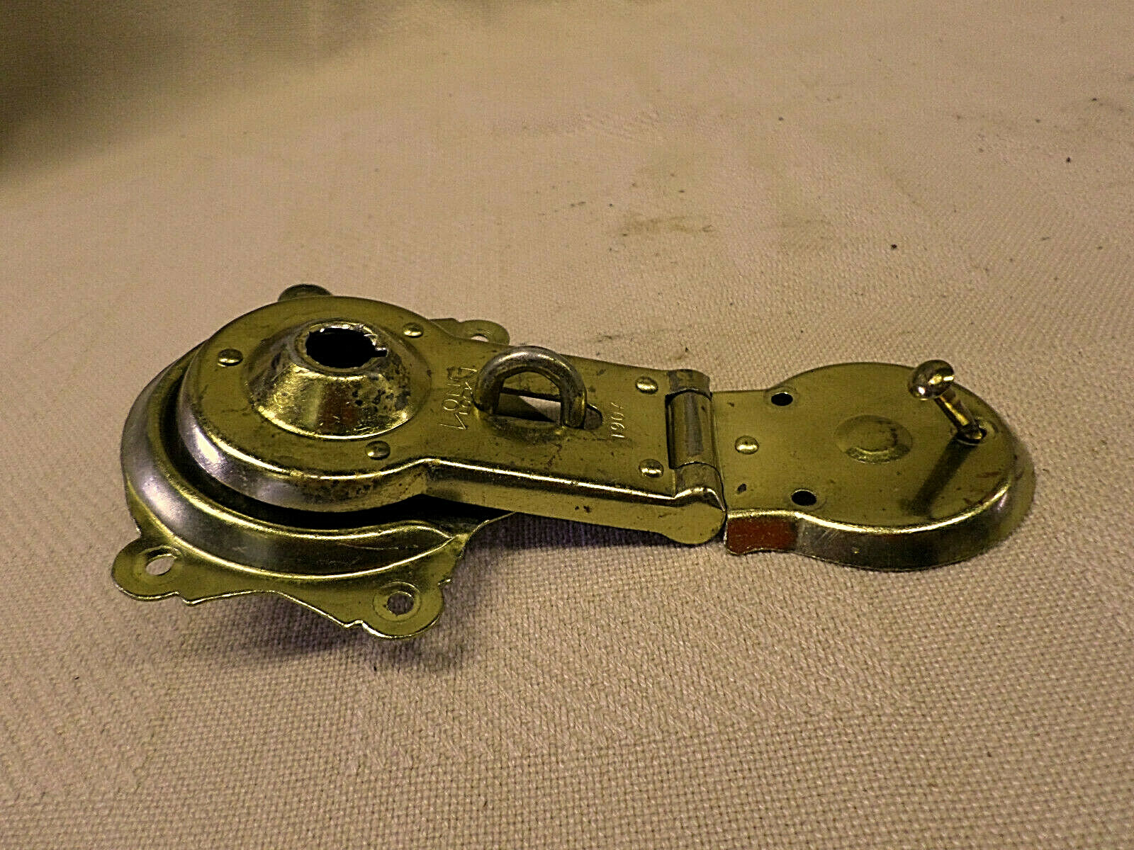 3108M Vtg Long Brand T907 POPPED Double Lock from TAYLOR Trunk Hardware ...