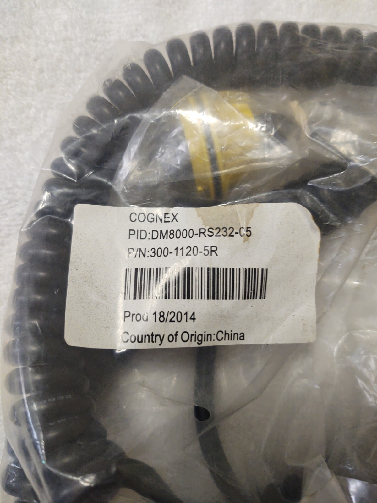 Cognex PID DM8000-RS232-05 P/N:300-1120-5R Cable | eBay