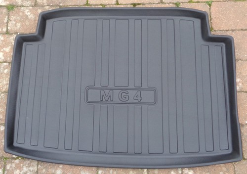 MG4 "SE" HEAVY DUTY BOOT LINER GENUINE MG4 WITH LOGO UNIQUE TO US UK MG ...