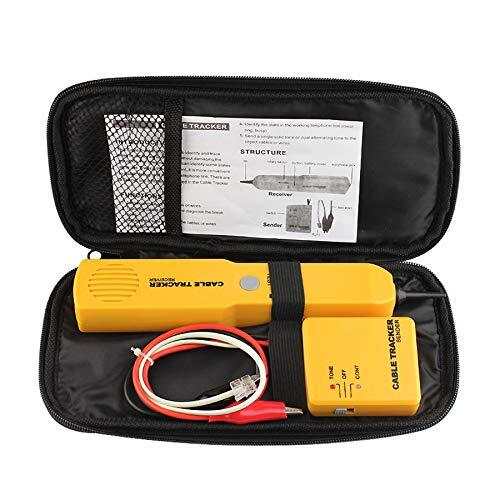 Electrical Wire Tracer Circuit Tester w/Tone Generator & Probe Kit ...