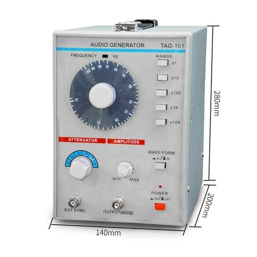 TAG-101 Low Frequency Audio Signal Generator Signal Source 10Hz-1MHz ...