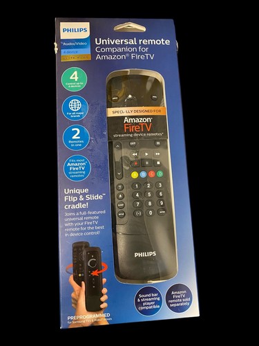 Philips Elite Plus 4 Device Universal Remote Companion to Amazon FireTV ...