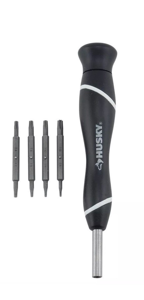Husky 8-In-1 Torx Screwdriver Bits Set 74502 - T10 T15 T9 T8 T7 T6 T5 ...