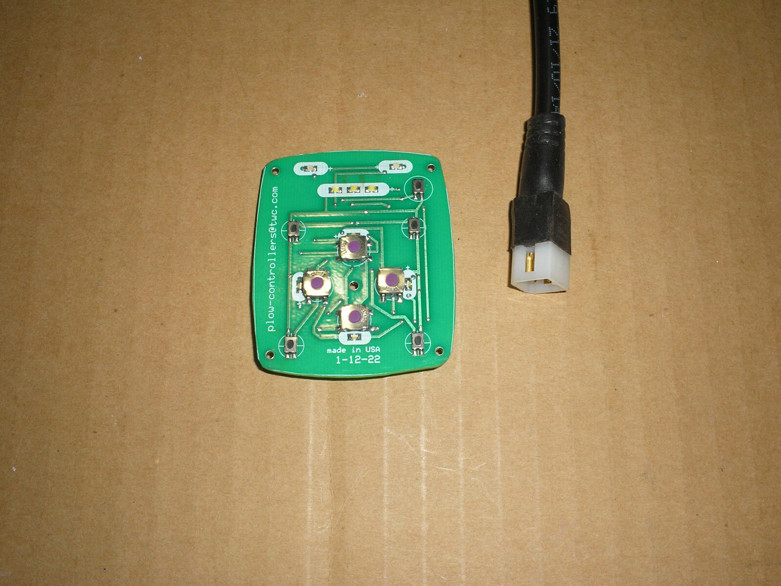 NEW ChieF V plow controller for Fisher Western Snowex blizzard 4 pin ...