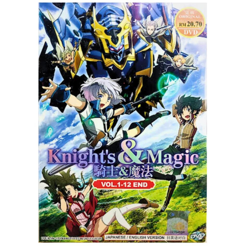 DVD Anime Knights & Magic Vol. 1-12 End Brand New Sealed Free Shipping ...