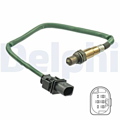 DELPHI Lambda Sensor For MERCEDES C-Class Coupe SMART Forfour 02-19 ...