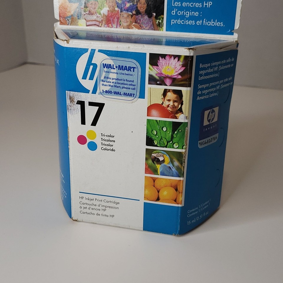 HP Invent 17 Tri-Color Ink Cartridge C6625A New Sealed | eBay