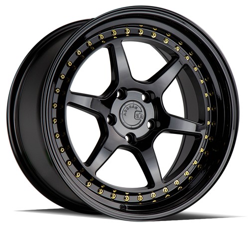 18x9.5 Black Wheels Aodhan DS09 DS9 5x114.3 22 (Set of 4) 73.1 | eBay