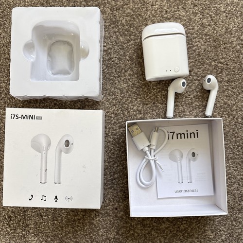 i7s-mini TWS Wireless white Earphones Wireless Earbuds V5.0+EDR ...