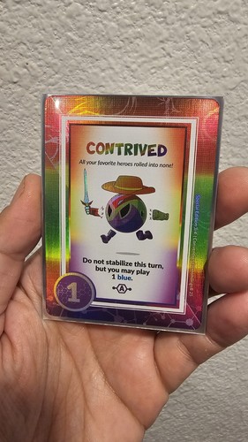 SDCC 2025 Doomlings Exclusive Holofoil Contrived Card Rare Comic Con ...