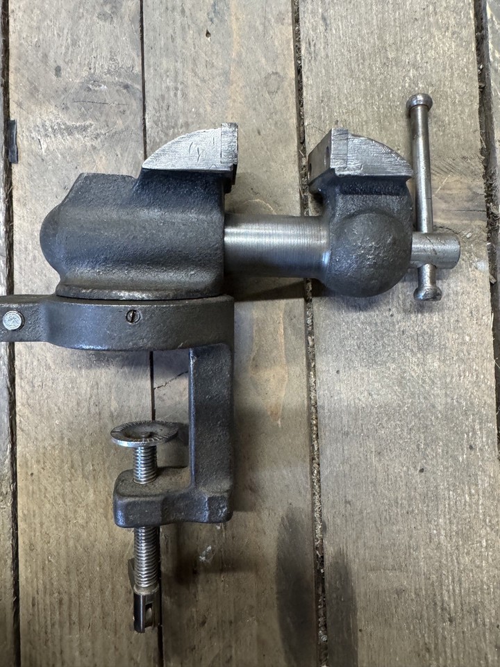Vintage RS Model Makers / Hobbyists Swivel Bench Vice. 2 Inch jaws ...