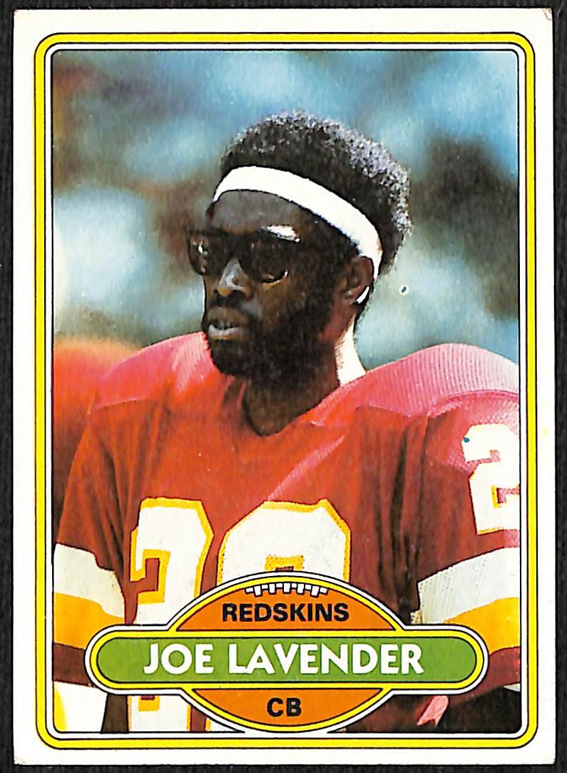 1980 Topps Joe Lavender #299 Washington Redskins | eBay