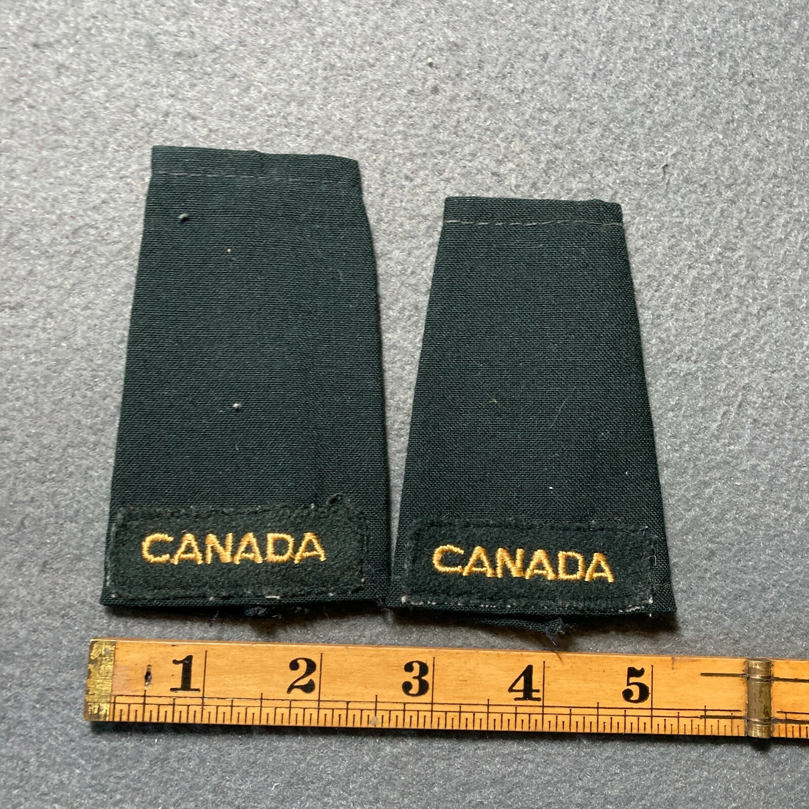 Pair Of Canada Canadian Military Shoulder Board With Patch . | eBay
