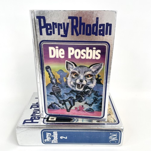 2x Perry Rhodan German Hardcover Books Die Posbis Das Mutanten-Korps ...