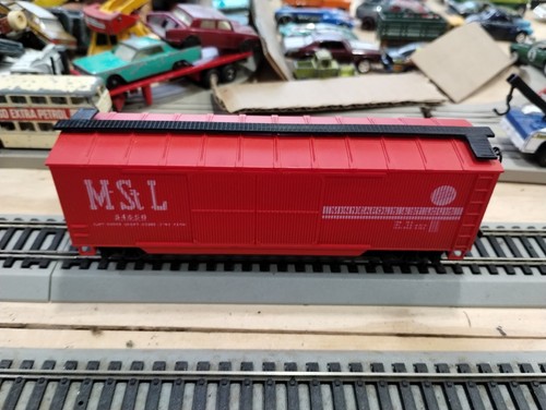 USED AHM HO Scale, 40' Wood Box Car, Minneapolis & St Louis MStL #54650 ...