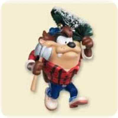 2007 Hallmark Ornament ~ Me Get Tree - Taz Looney Tunes ~ QXI4167 MIB ...