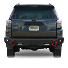 Fit for 2015-2020 Toyota 4Runner New Rear Bumper Black W/ LED Lights ...