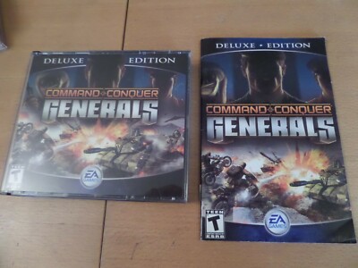 Command & Conquer GENERALS Deluxe Edition Includes Zero Hour Expansion PCCD * | eBay