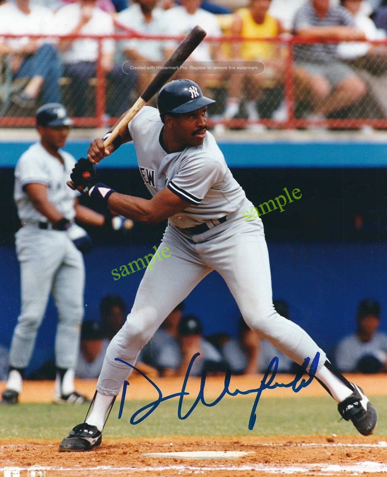 DAVE WINFIELD #1 REPRINT 8X10 PHOTO SIGNED AUTOGRAPHED MAN CAVE GIFT NY ...