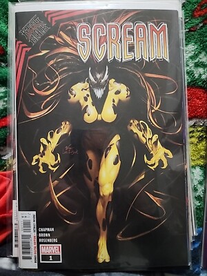 Clean Raw Marvel KING IN BLACK: SCREAM #1 InHyuk Lee Cover WALMART ...