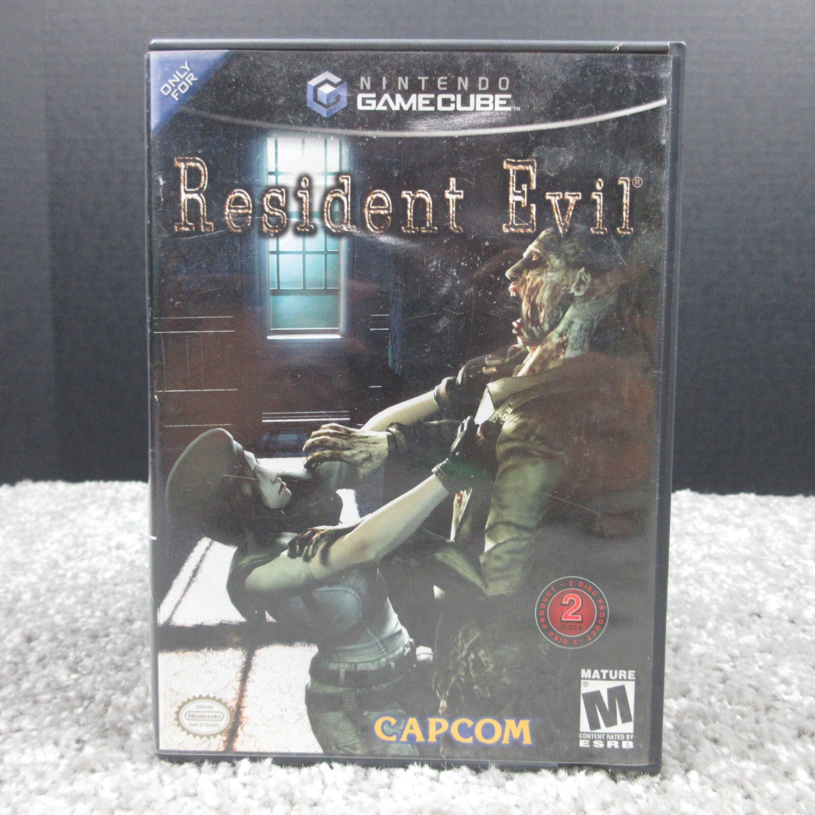 Resident Evil GameCube 2002 Black Label No Manual Tested Working | eBay
