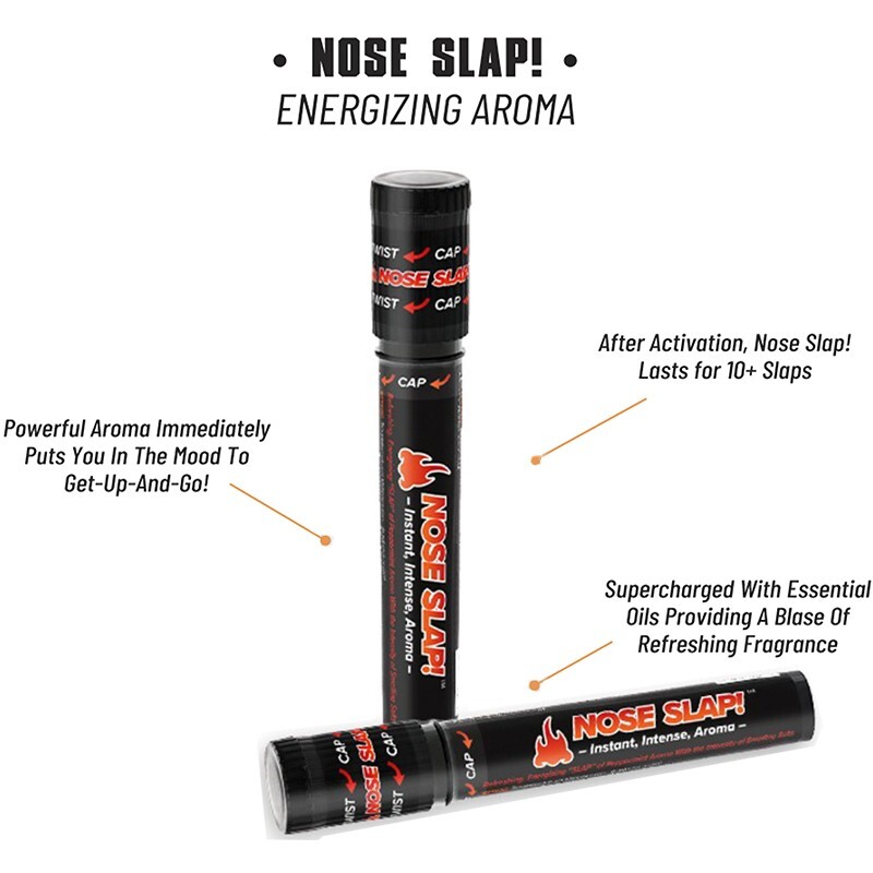 Nose Slap Smelling Salts Ammonia Inhalant Alert Workout Gym ...