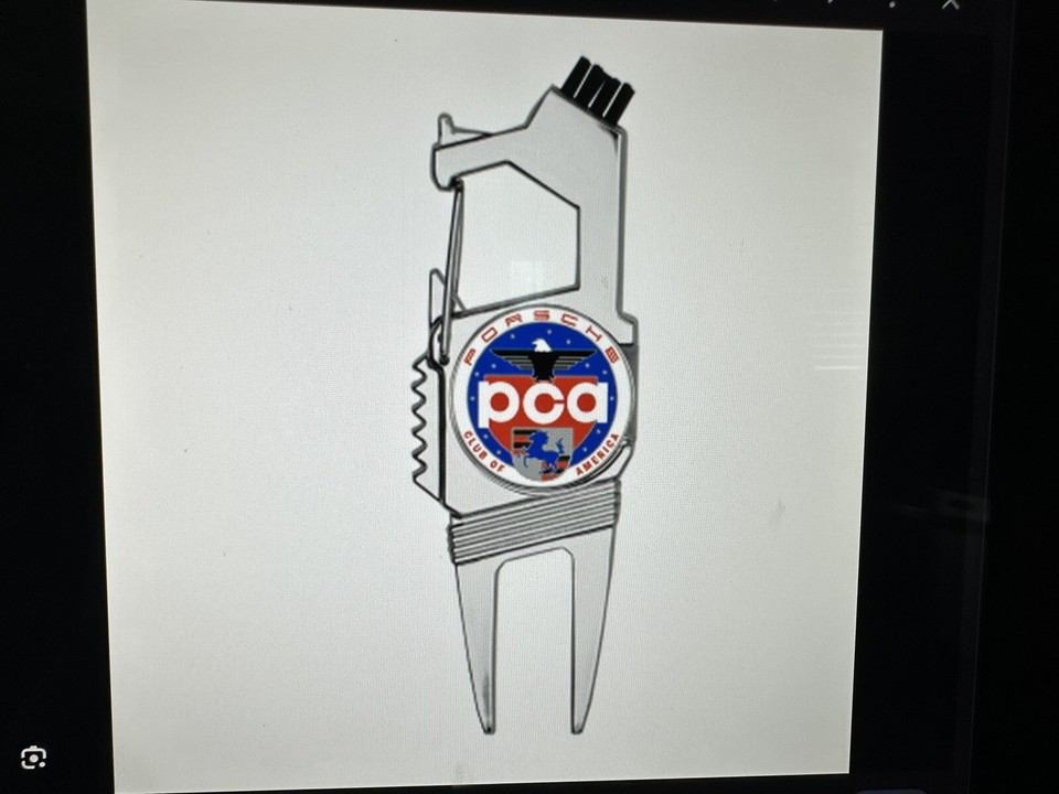 Official Porsche PCA Car Club of America Badge Emblem Golf Divot Tool ...