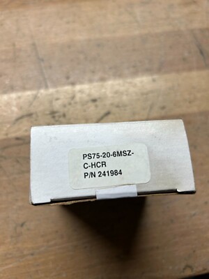 GEMS PS75-20-6MSZ-20 | C-HCR P/N 241984 Pressure Switch-NEW IN SEALED ...