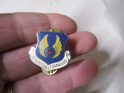 MILITARY INSIGNIA BADGE CREST US AIR FORCE AF MATERIEL COMMAND | eBay