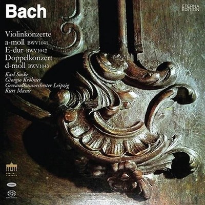 Karl Suske J.S. Bach Violin Concertos Beethoven SACD Hybrid TOWER ...