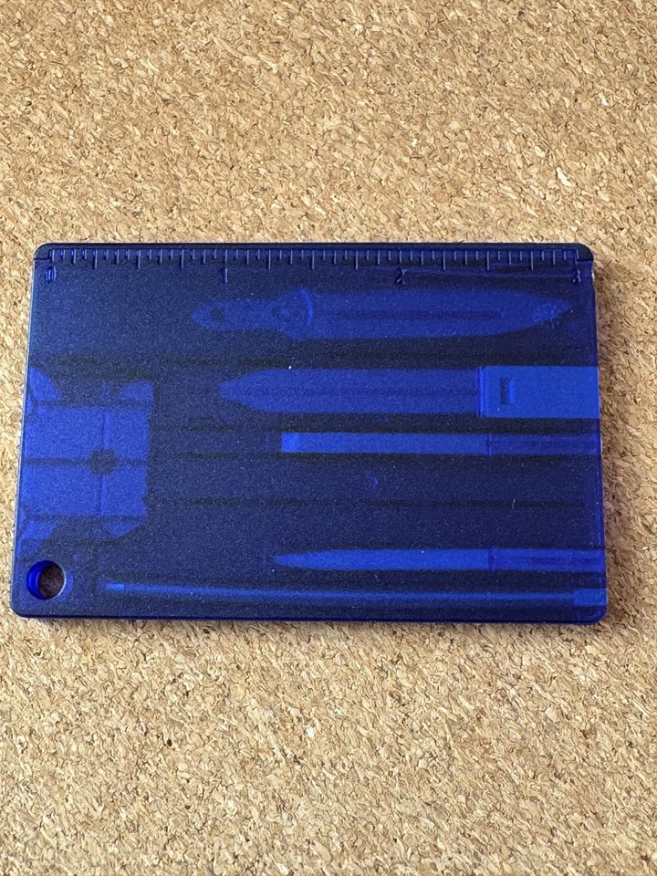 Victorinox Swiss Card Quattro Pocket Tool - Blue Model 0.7233.T2 | eBay UK