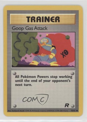 2000 Pokemon Team Rocket Goop Gas Attack #78 0b4t | eBay