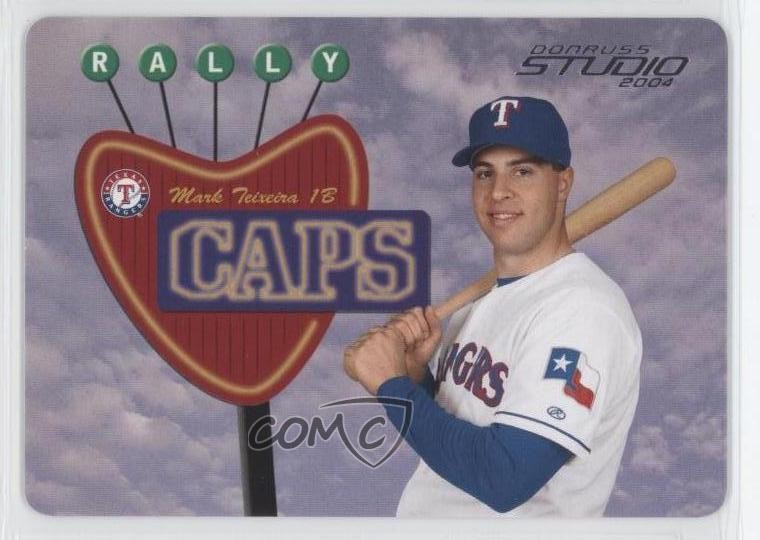 2004 Donruss Studio Rally Caps Die-Cut /500 Mark Teixeira #RC-24 | eBay
