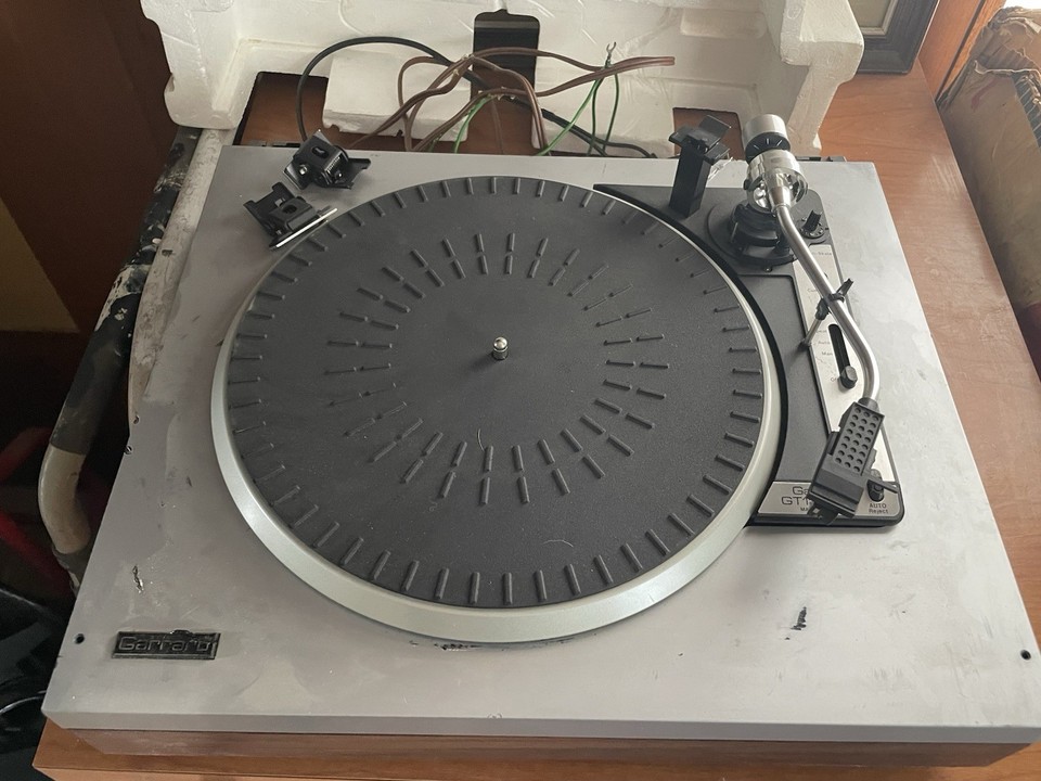 Vintage Garrard GT-12 turntable record player - Not Tested - As Is | eBay