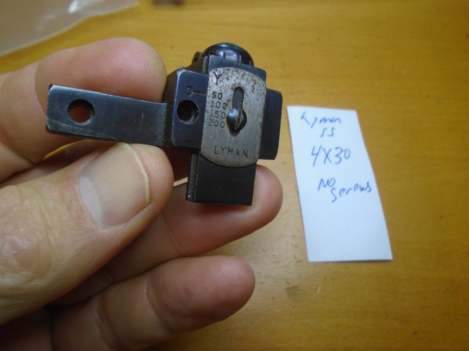 Lyman Model 57SS Fits Savage Stevens 19 23a 23aa 23b 23c 23d 419 NRA | eBay