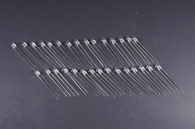 Lot of 30 HLMP-1340 Avago LED T1 635nm Red 3mm 20mA 1.9V NOS | eBay