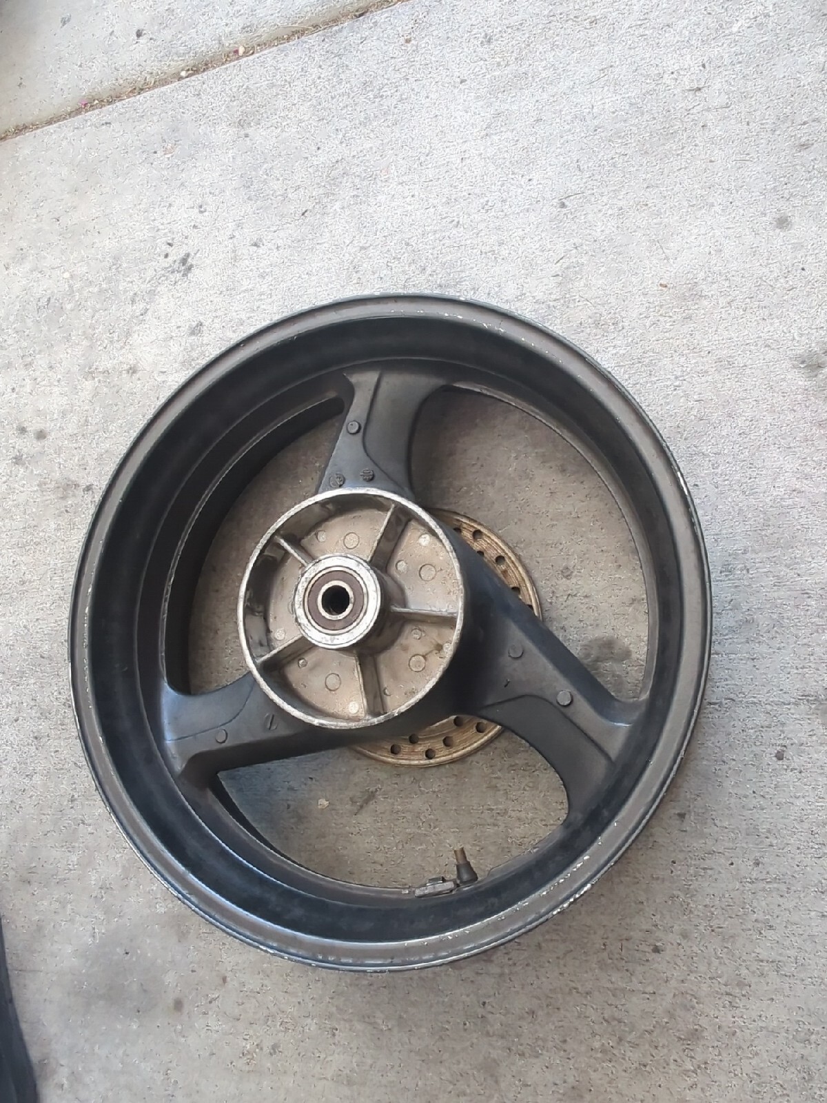 1998-2005 Honda Super Hawk 1000 Vtr1000f Rear Wheel Back Rim Straight ...