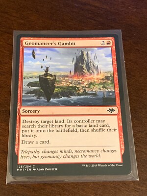 Magic the Gathering Modern Horizons Geomancer's Gambit | eBay