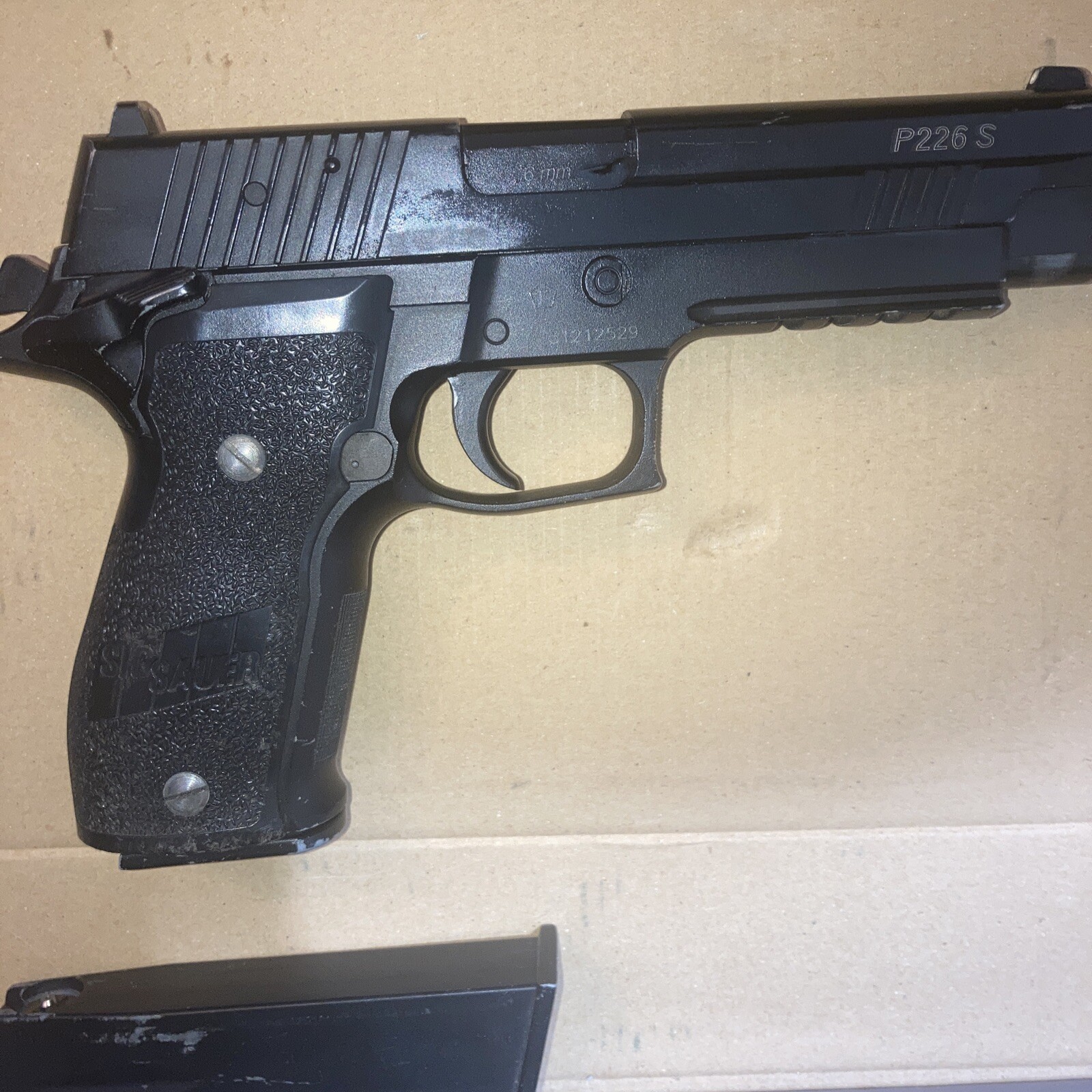 Rare Discontinued SIG SAUER X-Five p226 6mm Airsoft CO2 Pistol | eBay