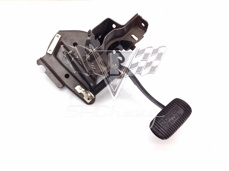 1957 Chevy Bel Air Automatic Swing Pedal Power Brake Assembly RESTORED ...