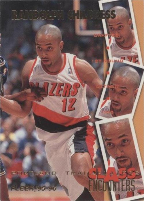 1995-96 Fleer - Class Encounters Randolph Childress #23 (RC) for sale ...