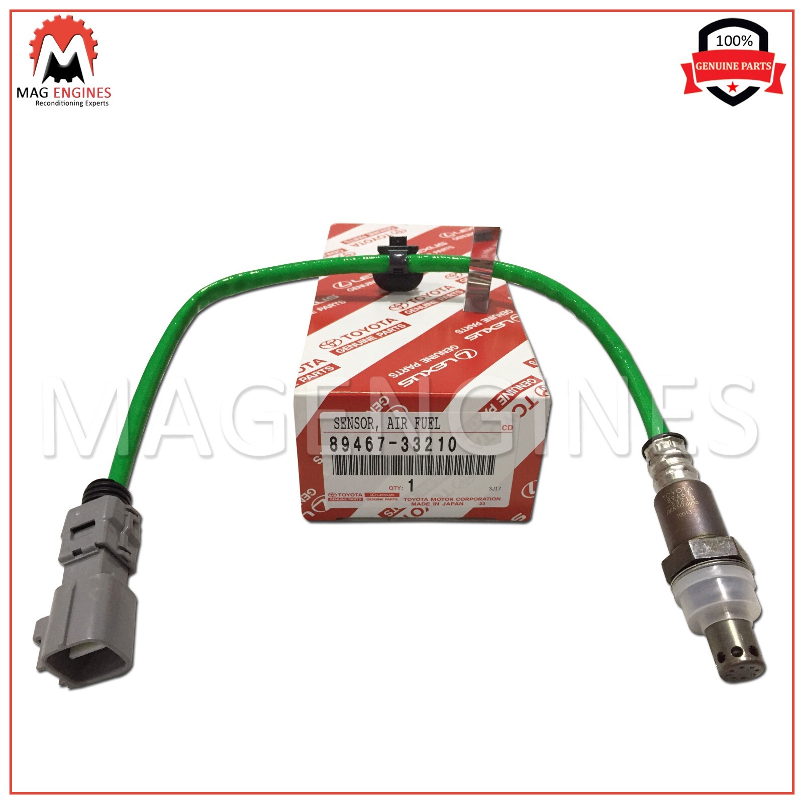 89467-33210 GENUINEOEM AIR FUEL OXYGEN SENSOR - AVALON CAMRY 2019-21 ...