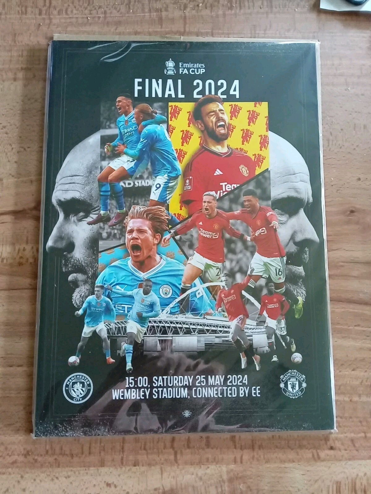 FA CUP FINAL PROGRAMME 2024 Manchester | Grelly UK