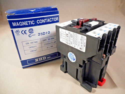 NHD Inc C-25D10 25A contactor for sale online | eBay