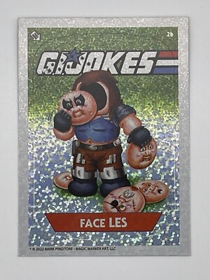 G.I. Jokes Face Les 2b Foilboard - Pingitore 2022 GPK Parody | eBay